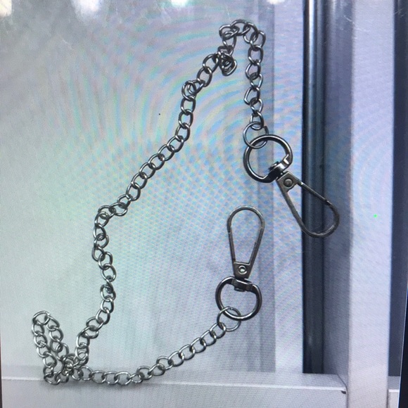 Accessories | Silver Chain Link Keychain | Poshmark